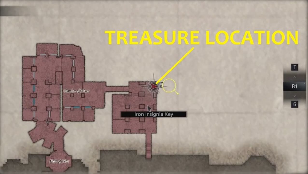 Castle Dimitrescu Treasure: How to Solve Treasure Map| Resident Evil ...
