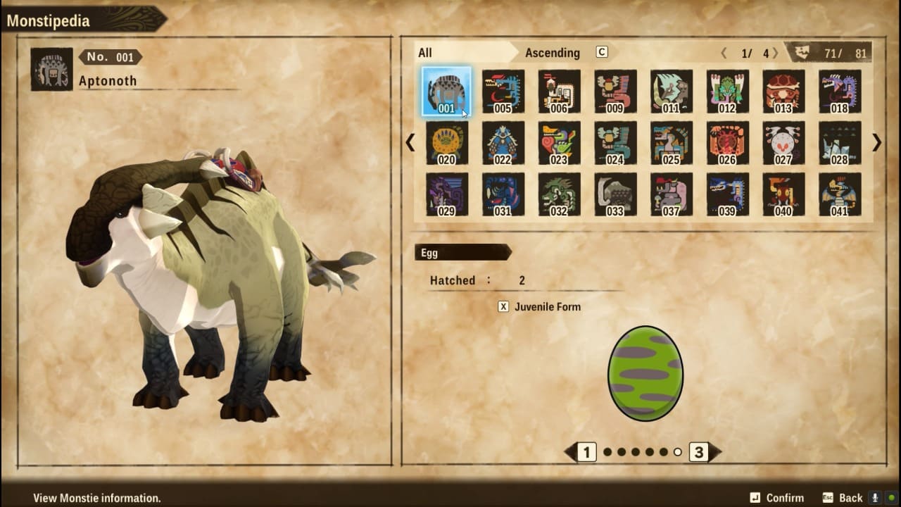 All Monsties/Monsters List And Egg Locations from Monstipedia | Monster ...