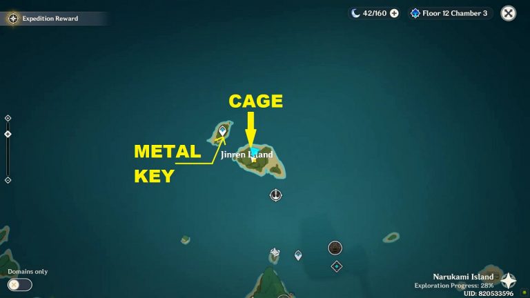 Jinren Island: All 5 Cage Key Locations | Genshin Impact 2.0 – GAMERPILLAR
