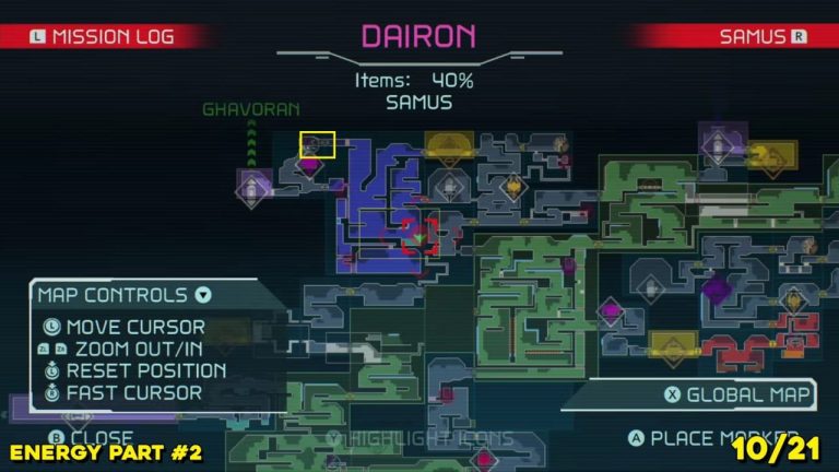 Metroid Dread: Dairon All Collectible Locations Guide