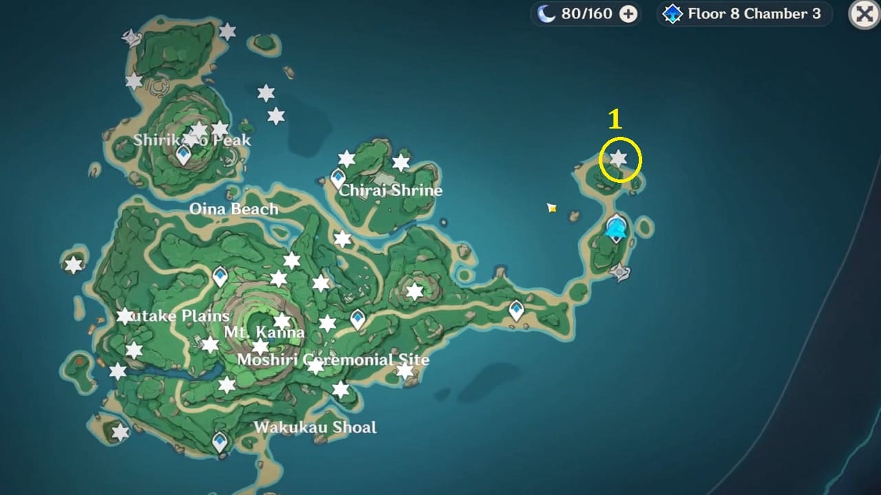 Tsurumi Island: All 30 Electroculus Locations | Genshin Impact 2.2 ...