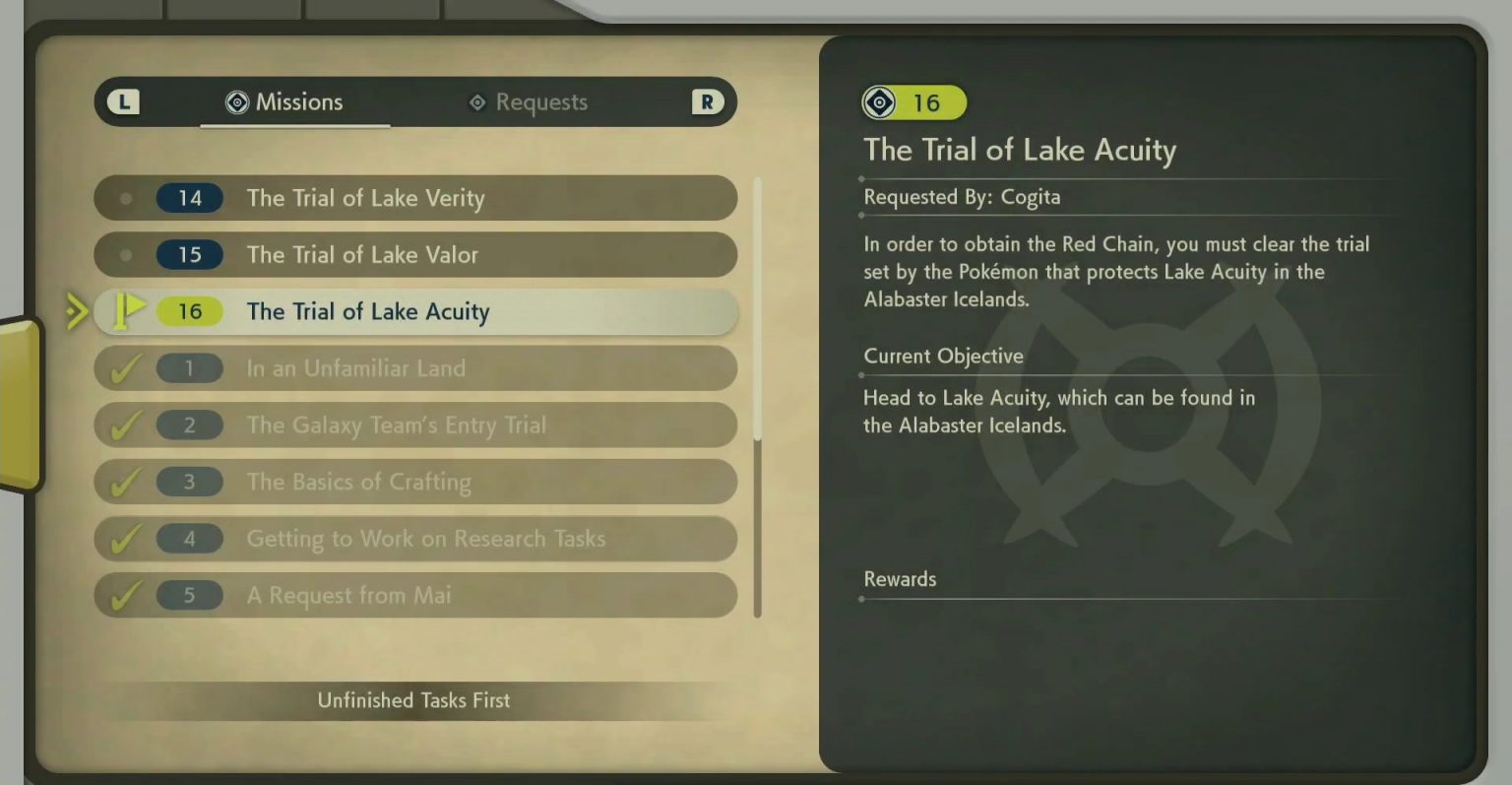 Uxie’s Trial Question Answer: The Trial of Lake Acuity | Pokemon ...