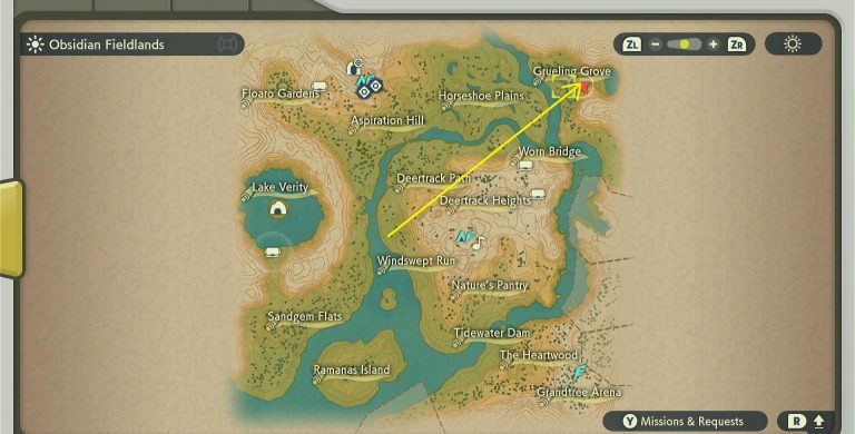 The Taste of Honey: Ramanas Island Combee Location | Pokemon Legends ...