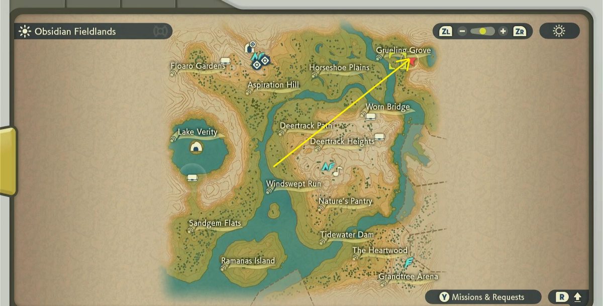 The Taste of Honey: Ramanas Island Combee Location | Pokemon Legends ...