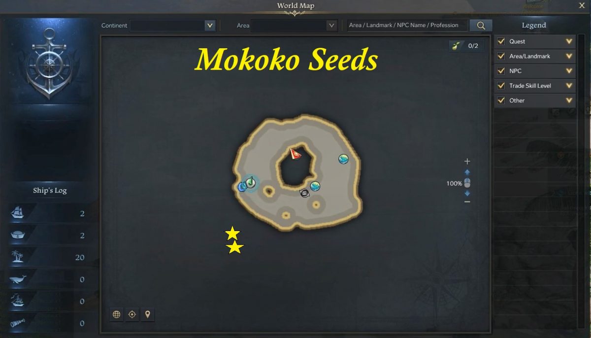 Opher, The Lonely Island Mokoko Seeds Locations : Lost Ark – GAMERPILLAR