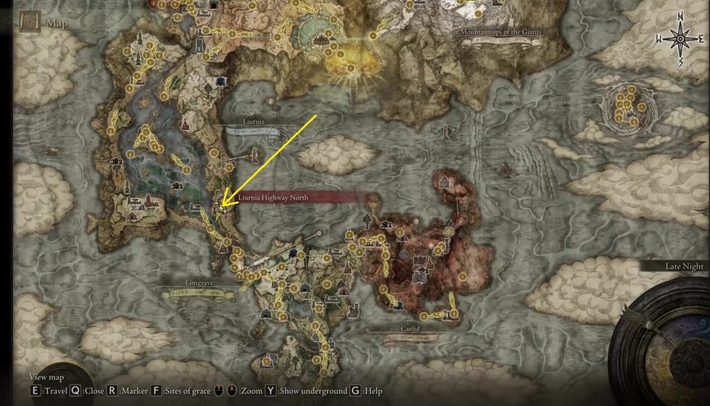 Shabriri Grapes Fingerprint Grapes Locations Elden Ring GAMERPILLAR