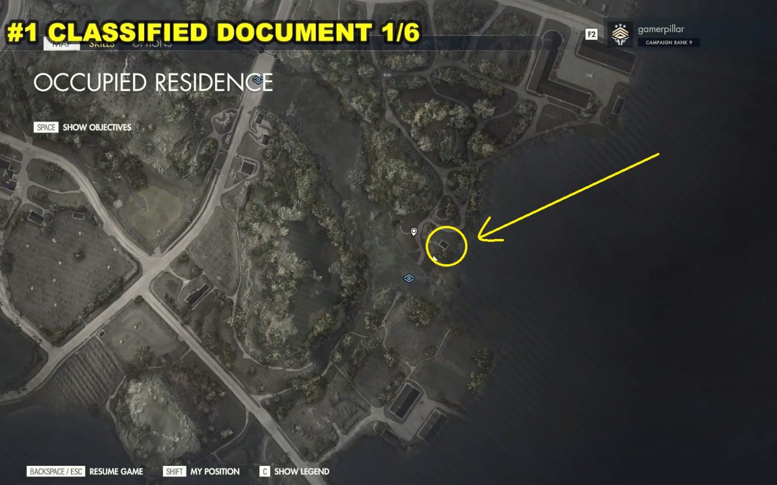 Mission 2 Occupied Residence: All 19 Collectibles Location | Sniper ...