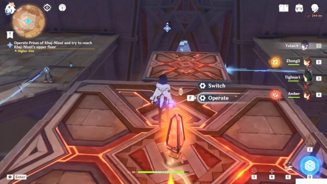 Operate Prism of Khaj-Nisut Puzzle Solution | Genshin Impact 3.1 ...