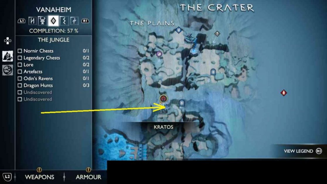 The Jungle: All Collectible Locations (Chests, Artifacts, Raven) | God ...
