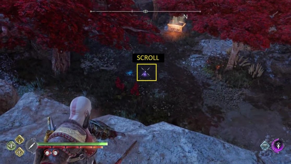 Where to Find the other half of the scroll | God of War Ragnarok ...