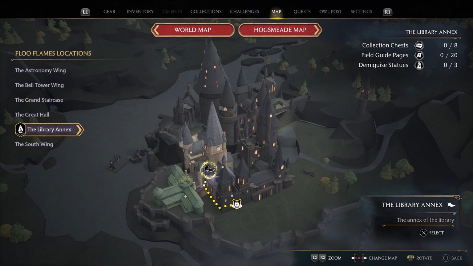 Like a Moth to a Frame Walkthrough – Moth Puzzle | Hogwarts Legacy – GAMERPILLAR