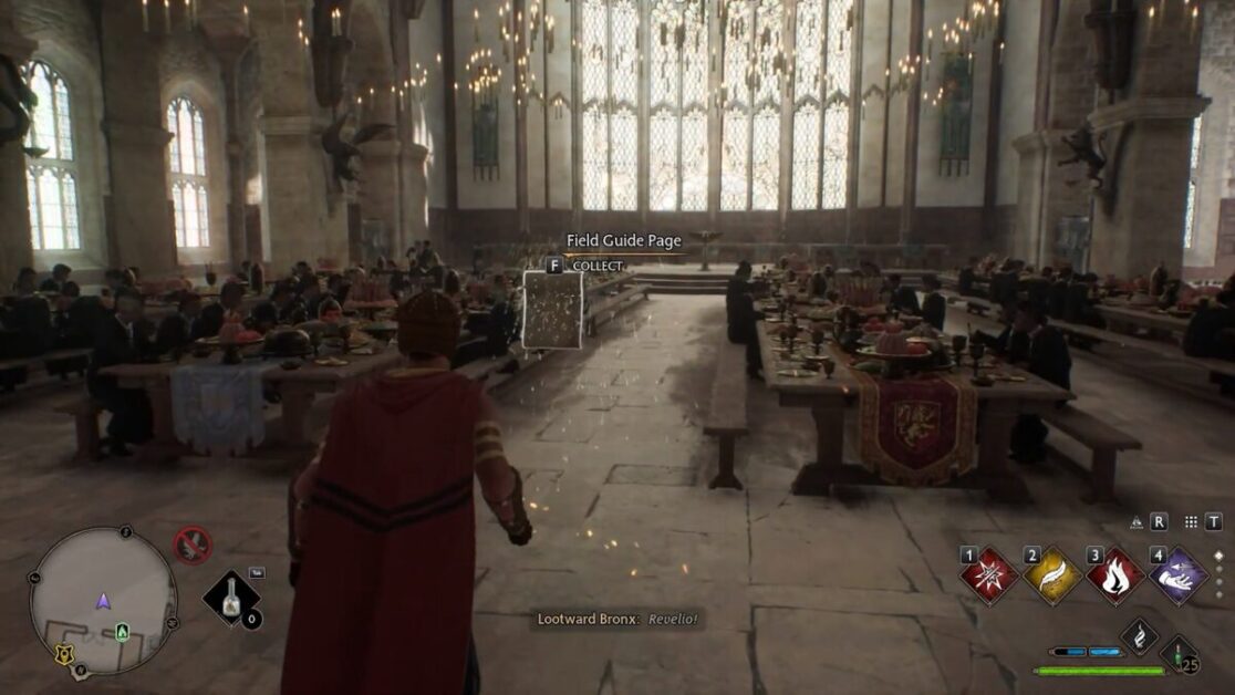 The Great Hall: All Field Guide Pages Locations | Hogwarts Legacy ...