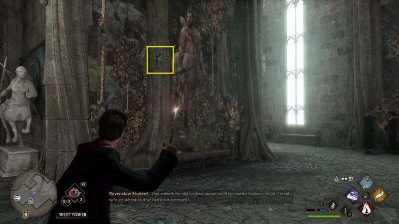 Astronomy Wing: All Field Guide Pages Locations | Hogwarts Legacy ...