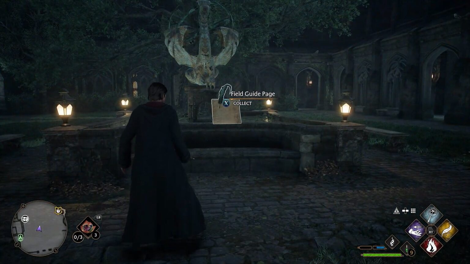 Astronomy Wing: All Field Guide Pages Locations | Hogwarts Legacy ...