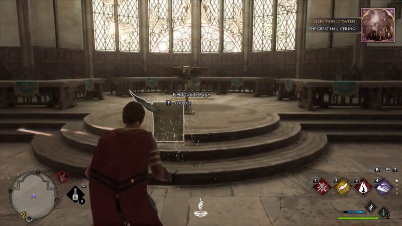 The Great Hall: All Field Guide Pages Locations | Hogwarts Legacy ...