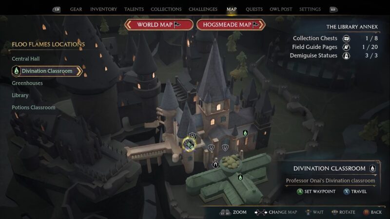 The Library Annex: All Field Guide Pages Locations | Hogwarts Legacy ...
