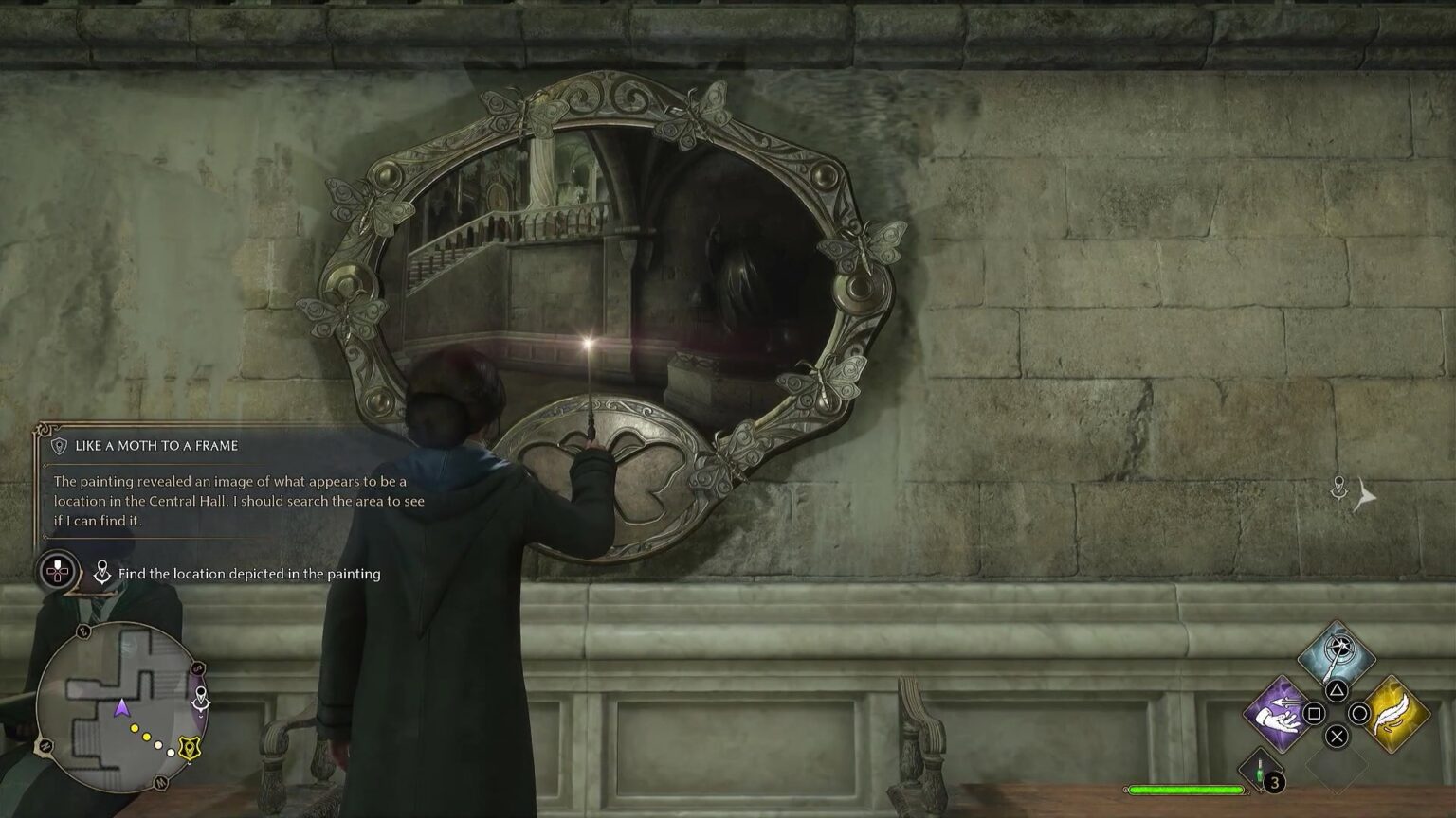 Like a Moth to a Frame Walkthrough – Moth Puzzle | Hogwarts Legacy – GAMERPILLAR