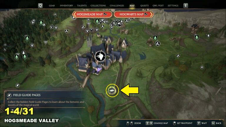 The Highlands: All Field Guide Page Locations | Hogwarts Legacy ...