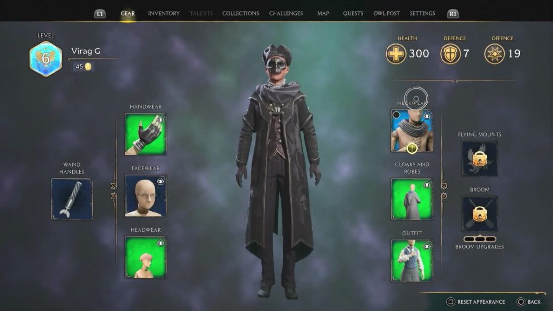 How to use Dark Arts Cosmetic Set in Hogwarts Legacy – GAMERPILLAR