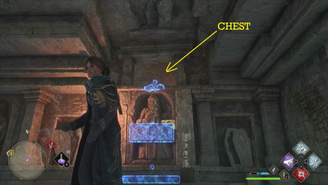 Skeleton Bones Treasure Vault Puzzle in Hogwarts Legacy – GAMERPILLAR
