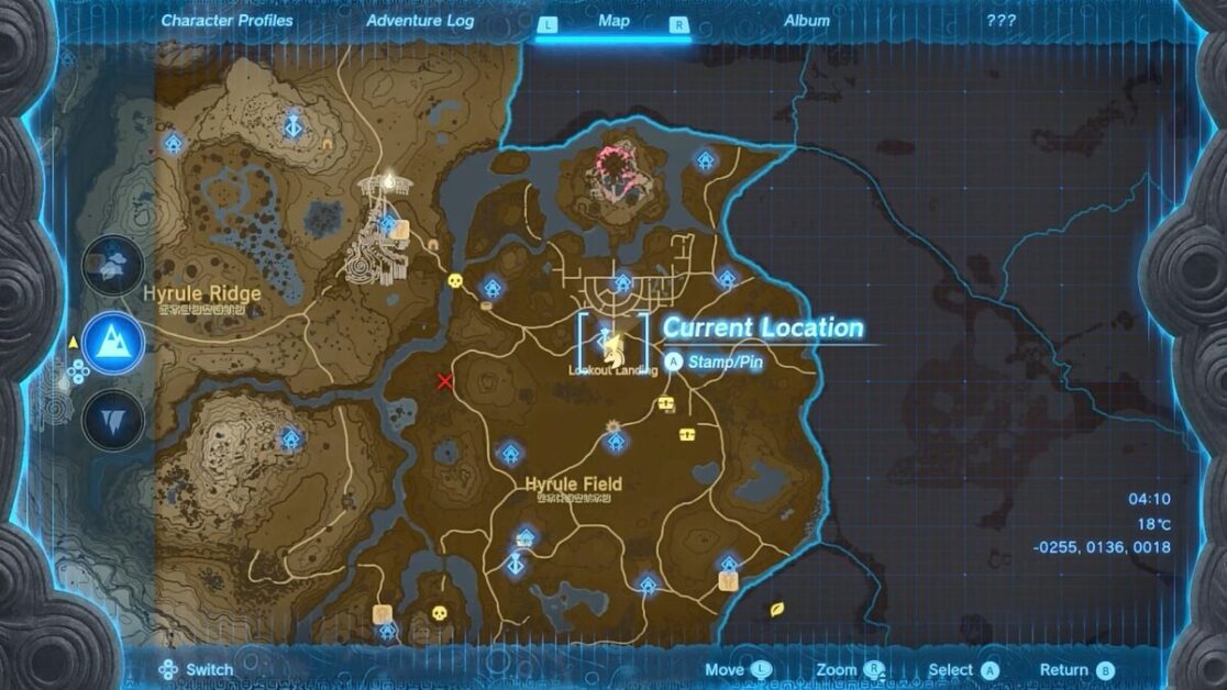 Camera Work in the Depths: Robbie Location | The Legend of Zelda Tears ...