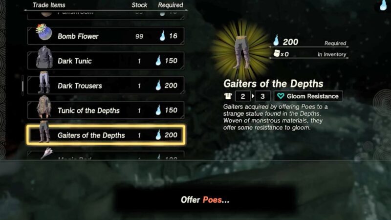 How To Get Depths Armor & Dark Armor | All Bargainer Statues | Zelda ...
