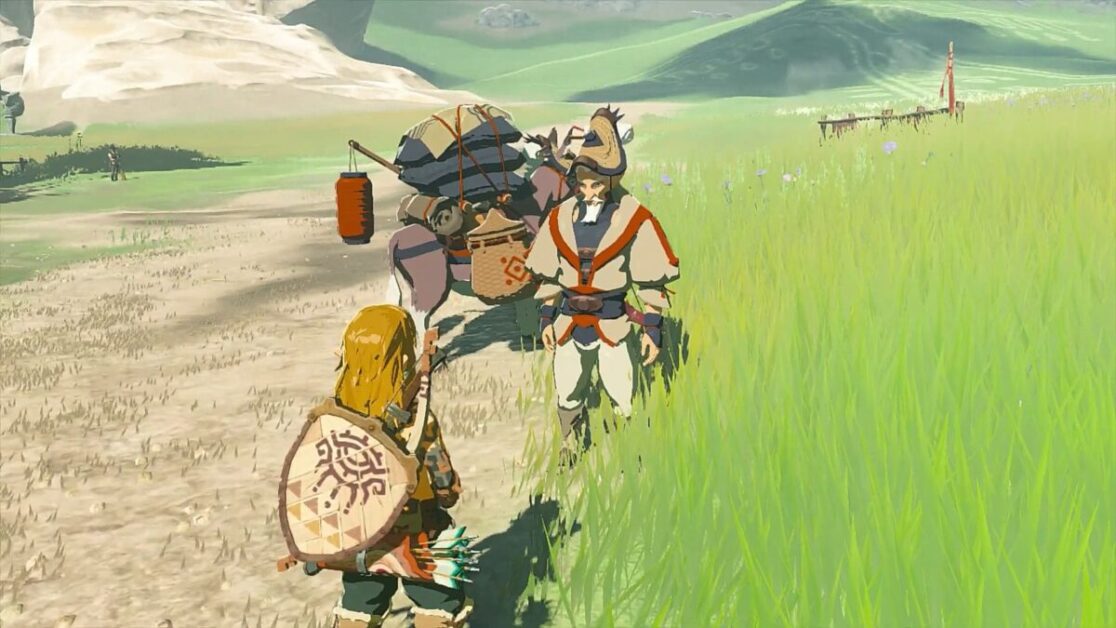 Impa and the Geoglyphs: Dragon’s Tear Location | The Legend of Zelda Tears of the Kingdom ...