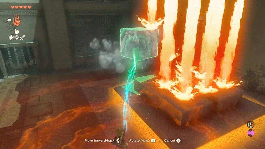 Fire and Ice Shrine Puzzle | Legend of Zelda Tears of the Kingdom ...