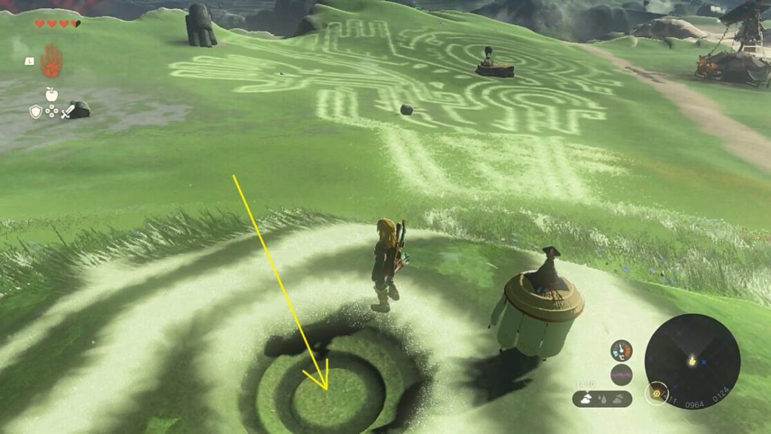 Impa and the Geoglyphs: Dragon’s Tear Location | The Legend of Zelda Tears of the Kingdom ...