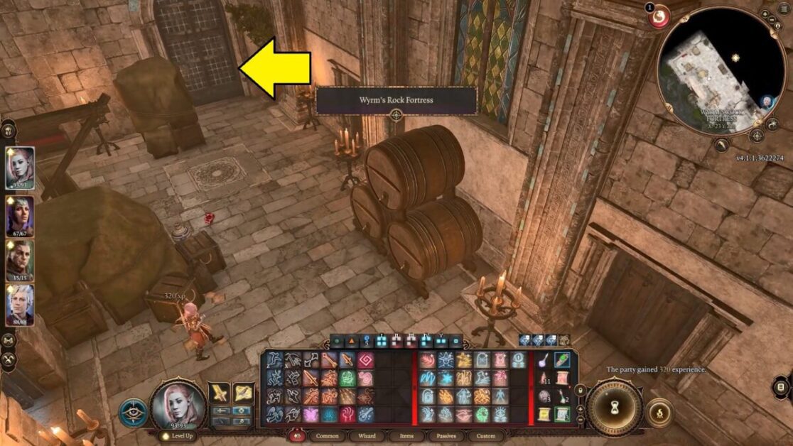 Find a way to get into Wyrm’s Rock Fortress in Baldur’s Gate 3 ...