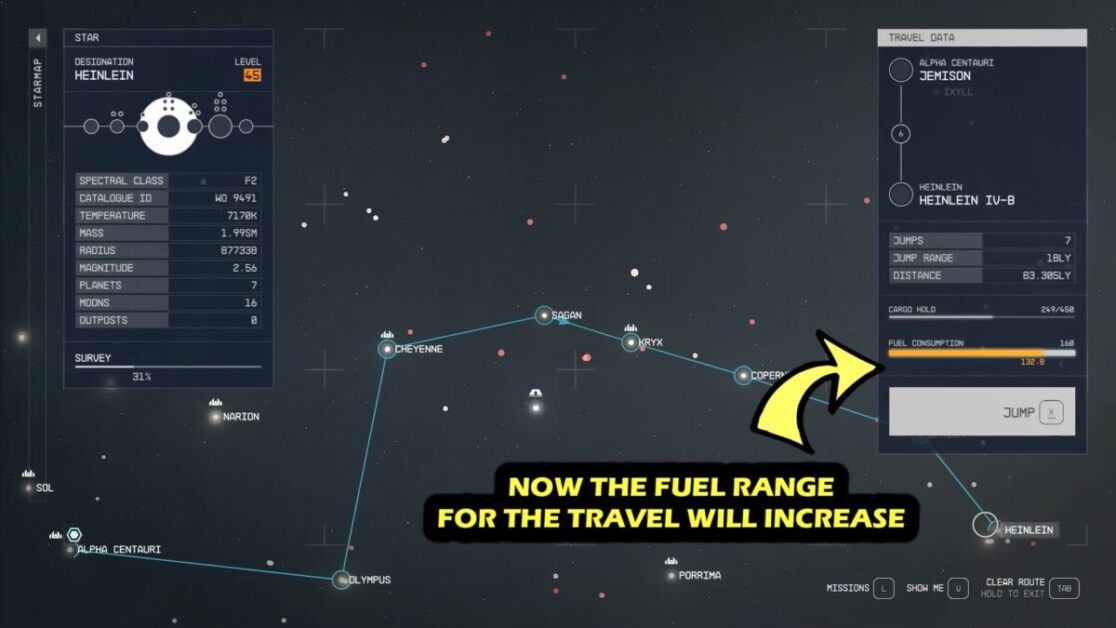 Starfield: How to add HE3 Tank to increase Ship Fuel Capacity – GAMERPILLAR