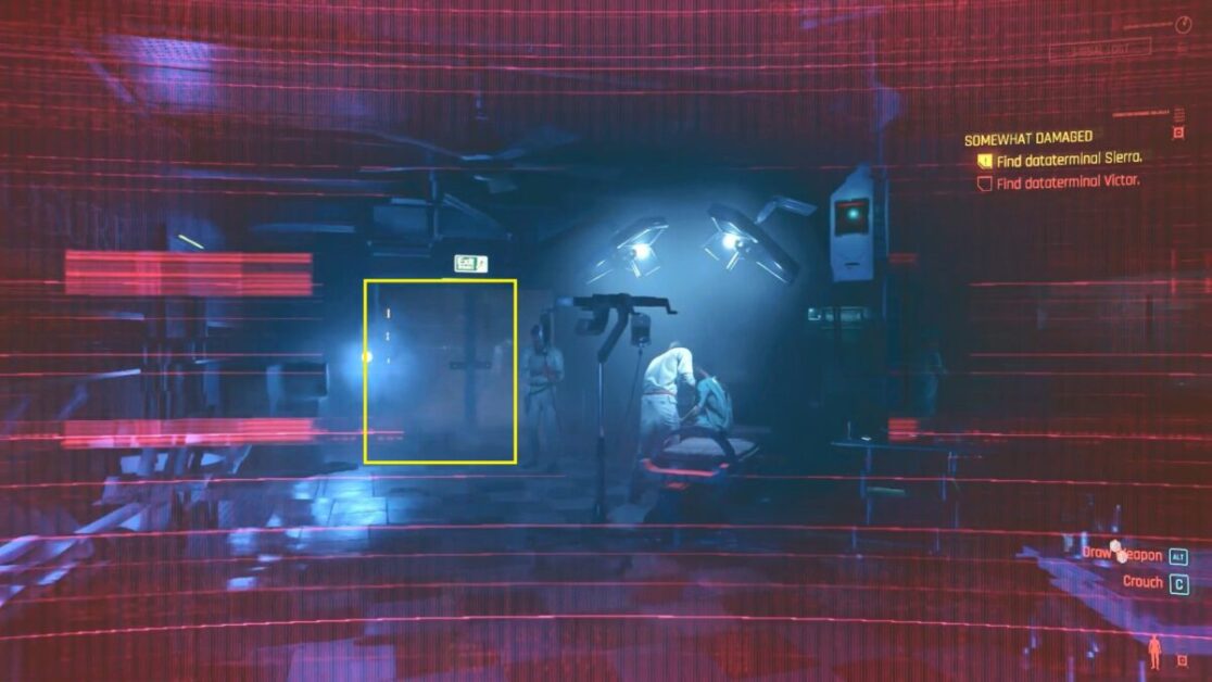 Find Data Terminal Sierra and Victor | Somewhat Damaged | Cyberpunk ...