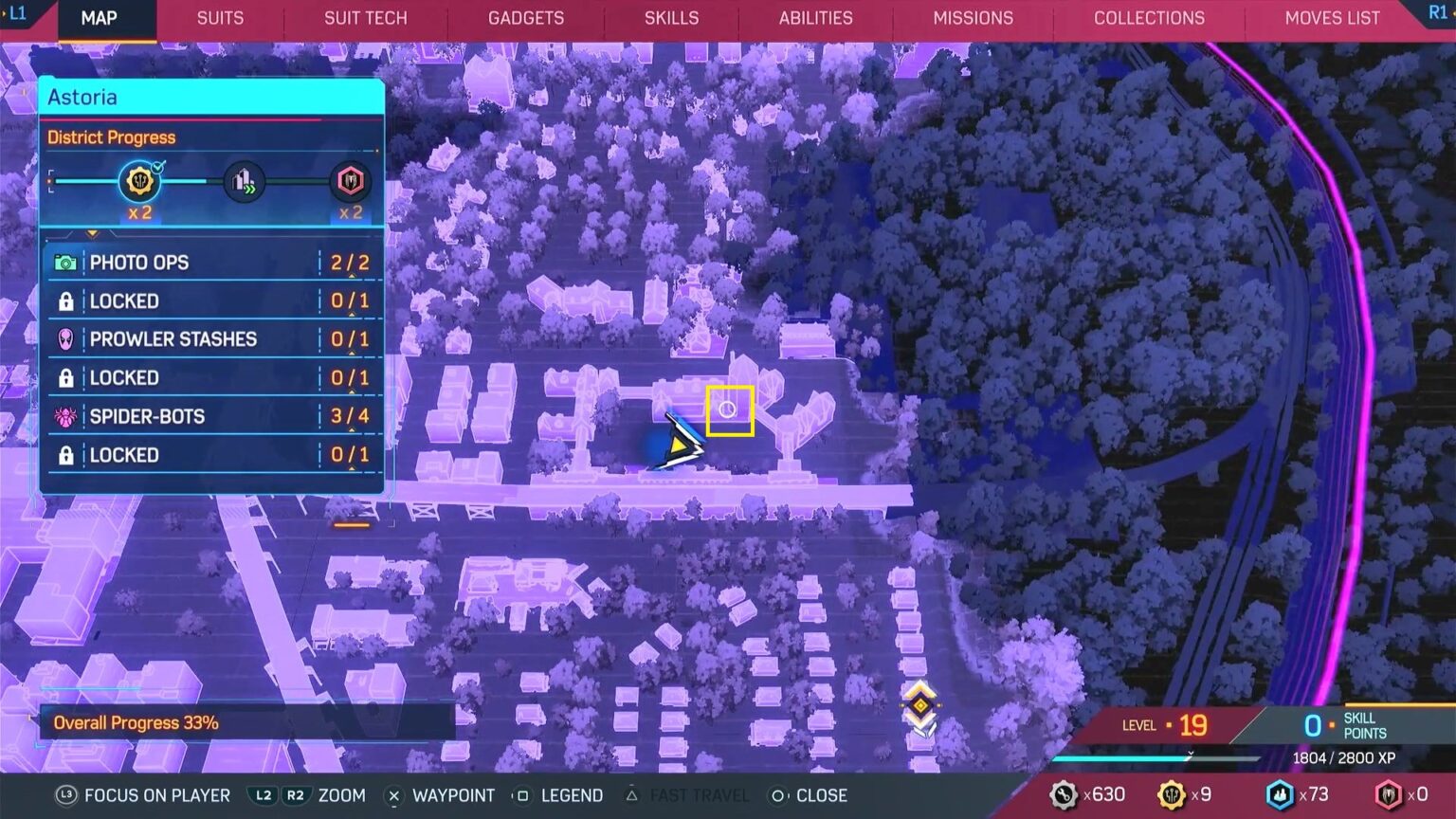 Astoria: All 4 Spider Bots Locations | Spiderman 2 – GAMERPILLAR