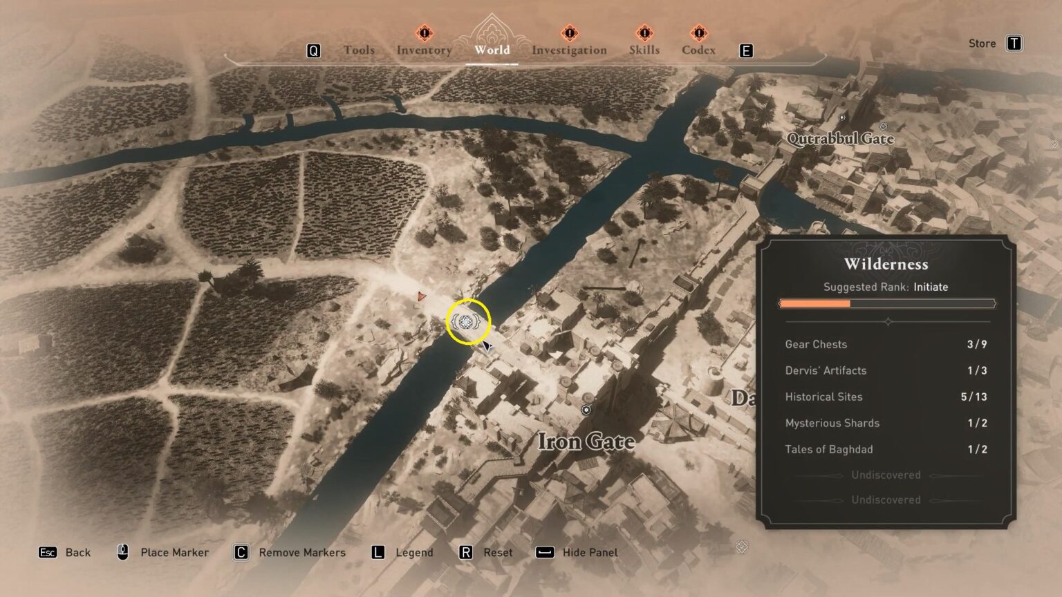 Wilderness: All 13 Historical Sites Locations Assassin’s Creed Mirage ...