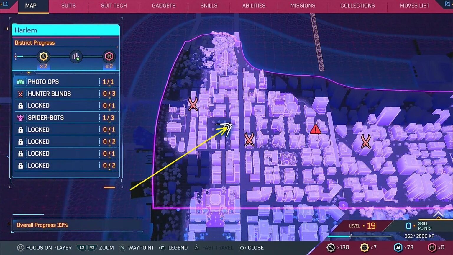 All Harlem Spider Bots Locations | Spiderman 2 – GAMERPILLAR