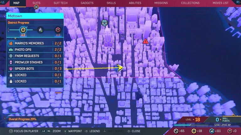 All Midtown Spider Bots Locations | Spiderman 2 – GAMERPILLAR