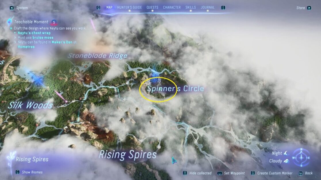 Teachable Moment: Bruise Moss Location | Avatar Frontiers of Pandora ...