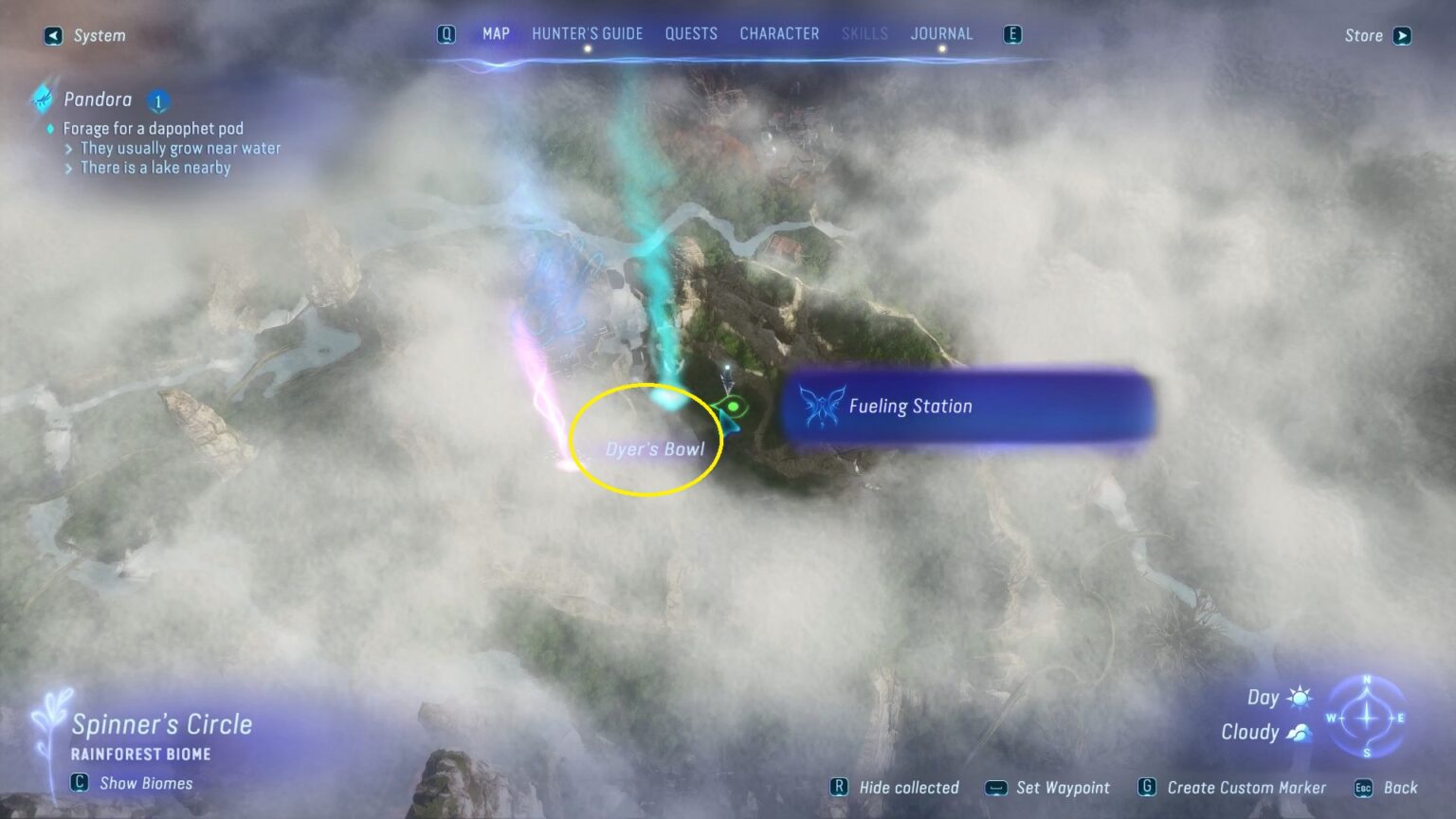 Forage for a Dapophet Pod – Pandora | Avatar Frontiers of Pandora ...