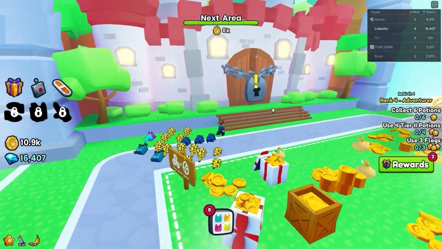 How to Get Castle Key in Pet Simulator 99 – Trading Plaza Location ...