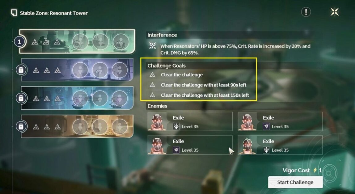 Wuthering Waves: Obtain 3 Crest in Resonant Tower in Tower of Adversity ...