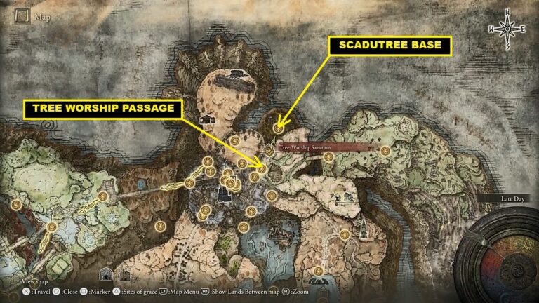 How to Get to Scadutree Avatar Boss Location | Elden Ring Shadow of the ...