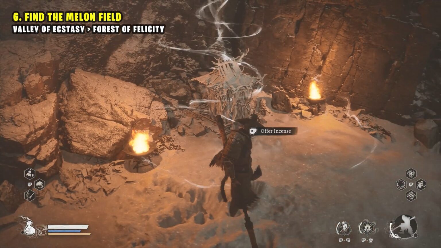 How to reach Melon Field Shrine in Chapter 3 | Black Myth Wukong ...