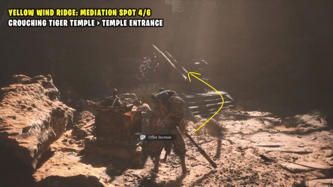 Chapter 2 Yellow Wind Ridge – All 6 Meditation Spots Locations | Black ...