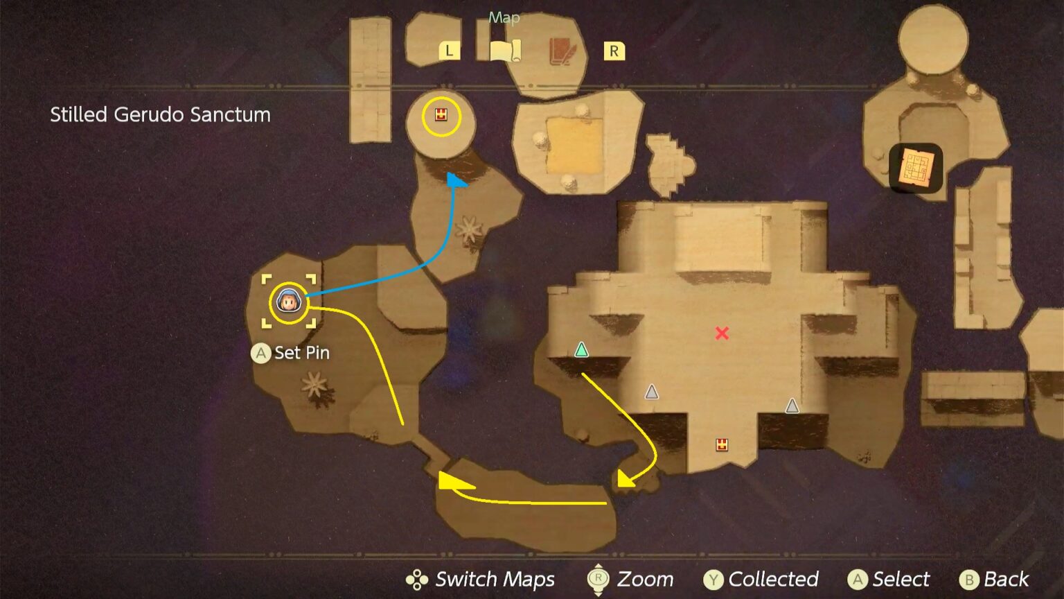 Gerudo Sanctum Full Walkthrough | The Legend of Zelda: Echoes of Wisdom ...