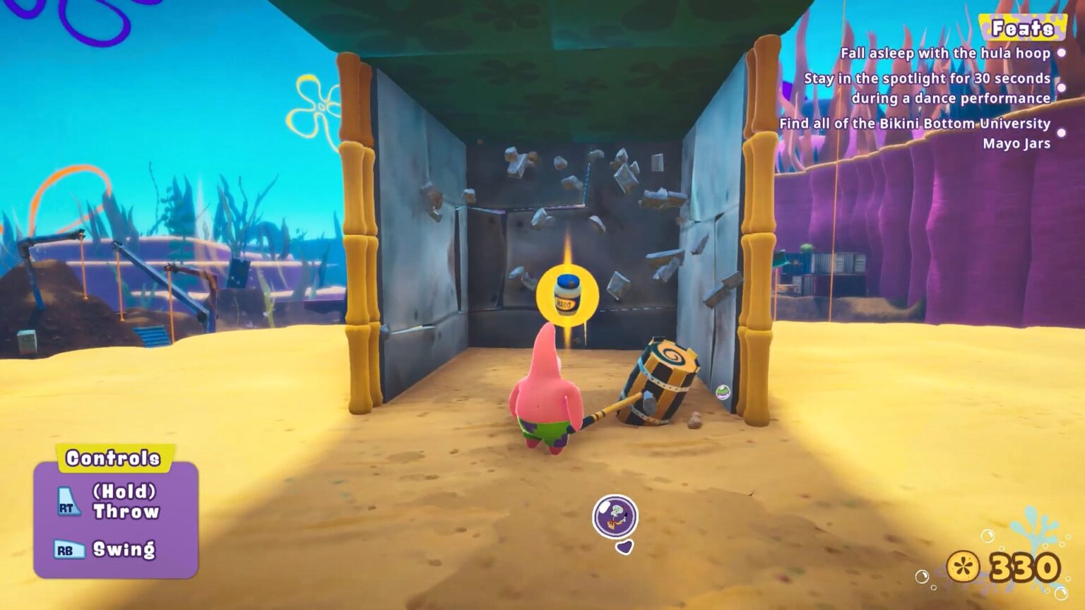 Bikini Bottom University- All 9 Mayo Jars Locations | Spongebob ...