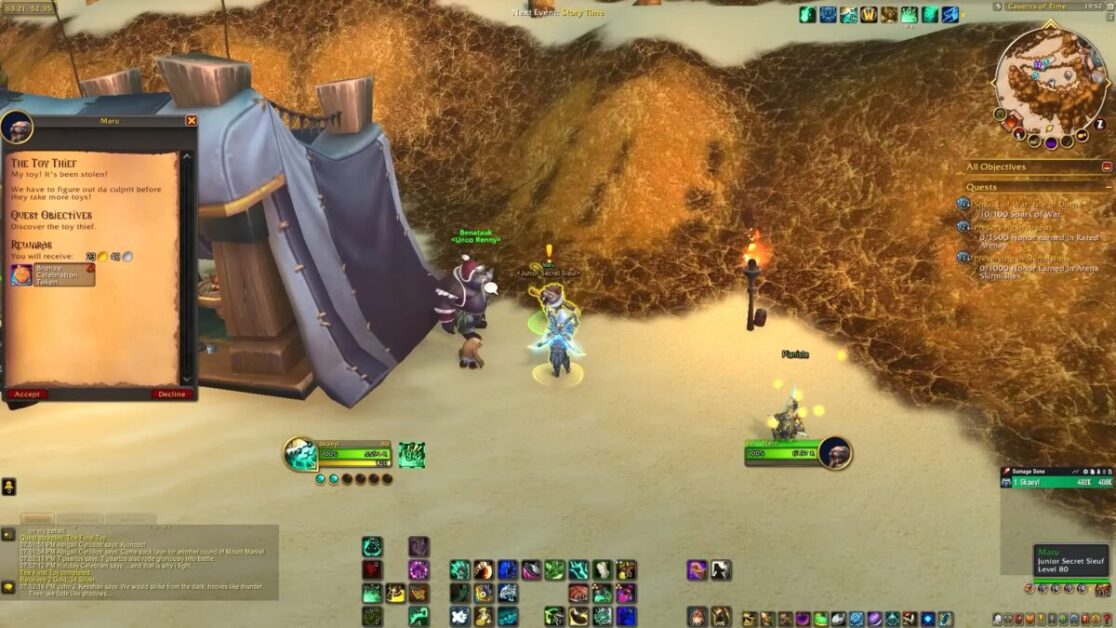How to do “The Toy Thief” Quest | 20th Anniversary Event WOW: The War ...