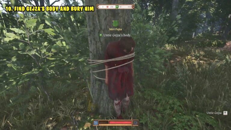 Untie Gejza’s Body in Kingdom Come Deliverance 2 – GAMERPILLAR