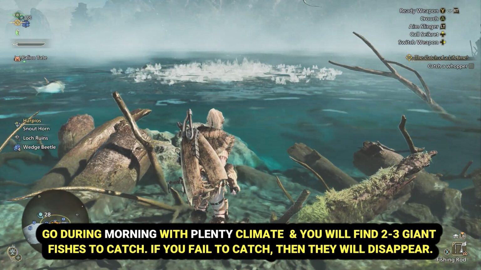Where to catch a Whopper | The Catch of a Lifetime! – Monster Hunter ...