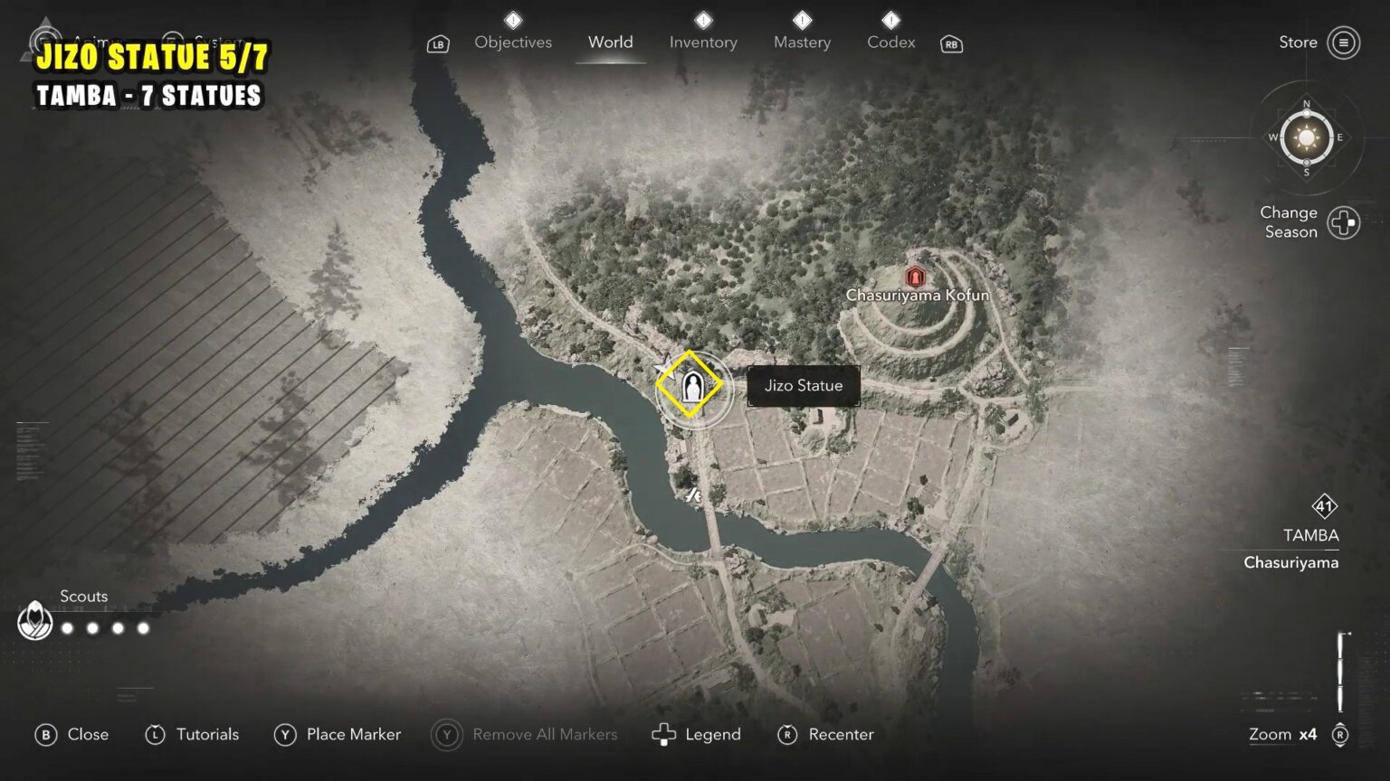 Tamba – All Jizo Statues Location | Assassin’s Creed Shadows – GAMERPILLAR