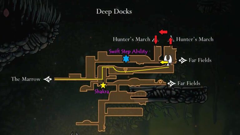 How to Unlock Sprint & Dash ability (Swift Step Skill) in Hollow Knight ...